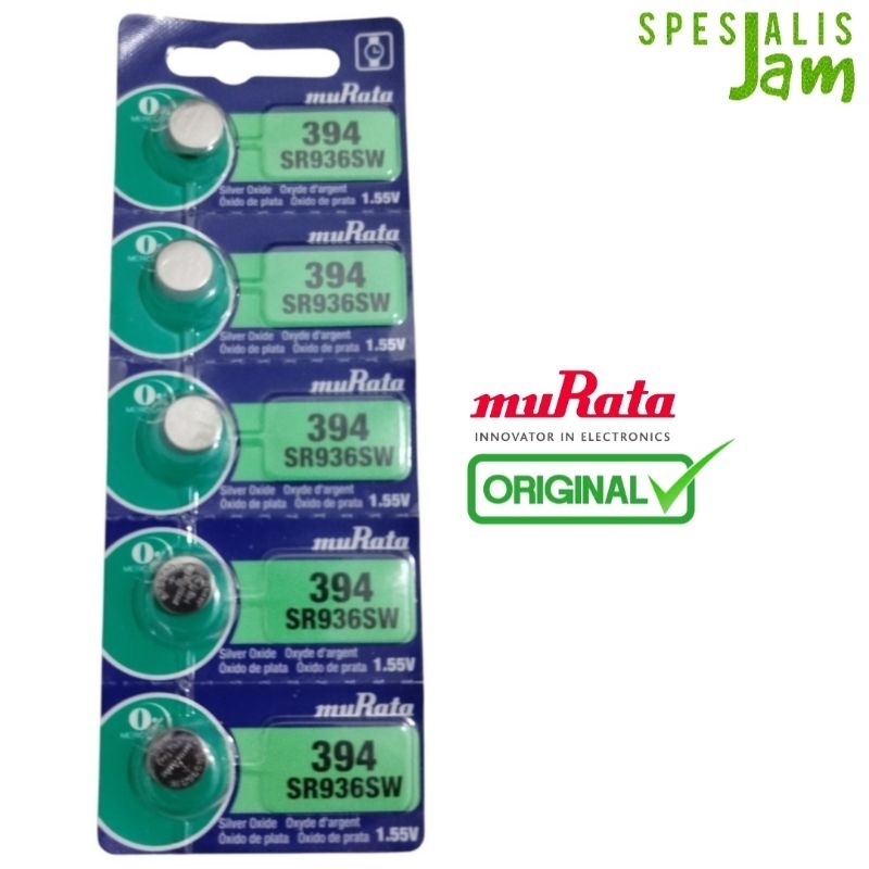 Jual Baterai Batre Batrai Battery Jam Tangan 936 Murata Baterai 394 ...