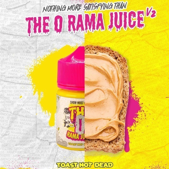 Jual Liquid The O Rama V2 TnD Peanut Butter Toast 60ml Freebase ...