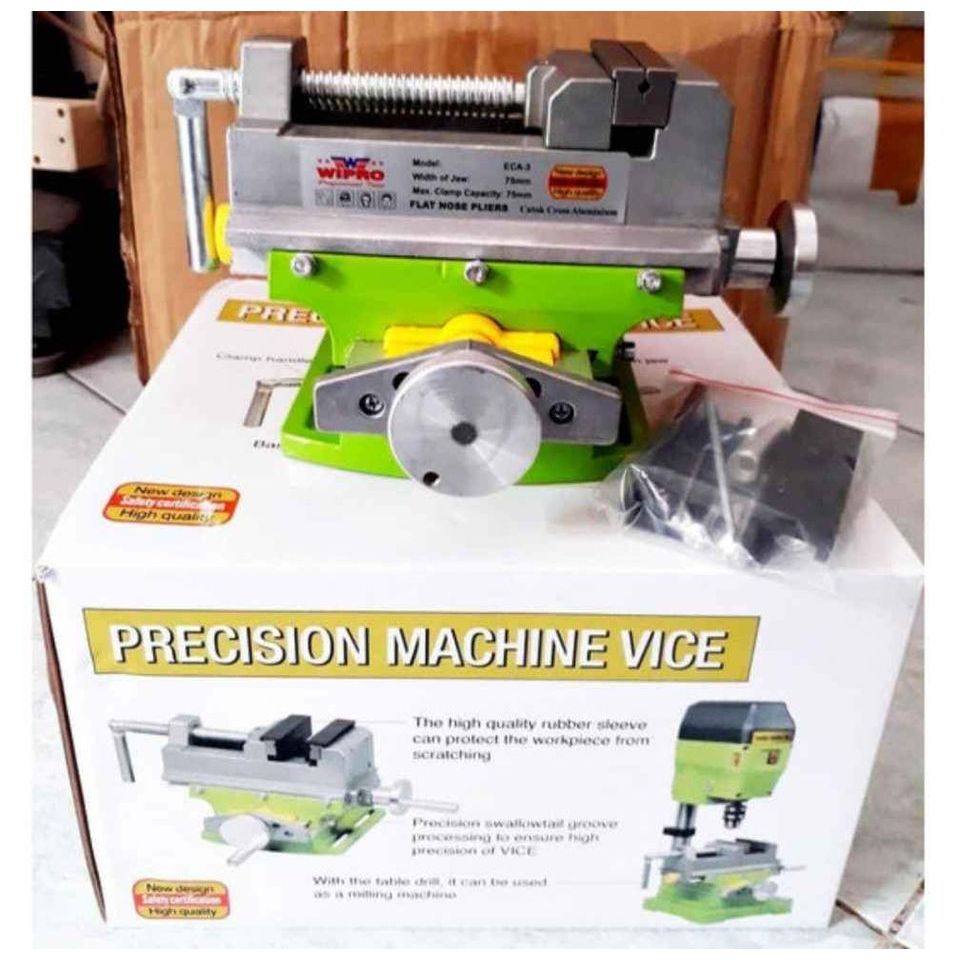 Jual Ragum Table Cross Milling Bor Duduk Wipro | Shopee Indonesia