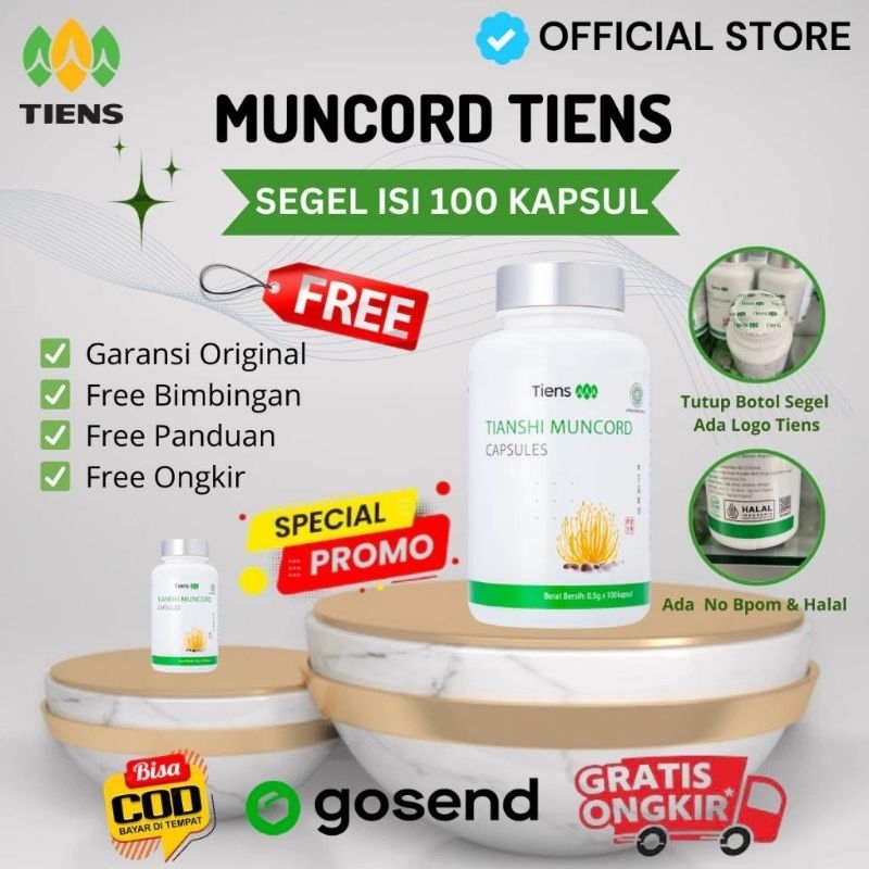 Jual TIANSHI MUNCORD CAPSULES TIENS STRONG MAN SUPLEMENT PENAMBAH ...