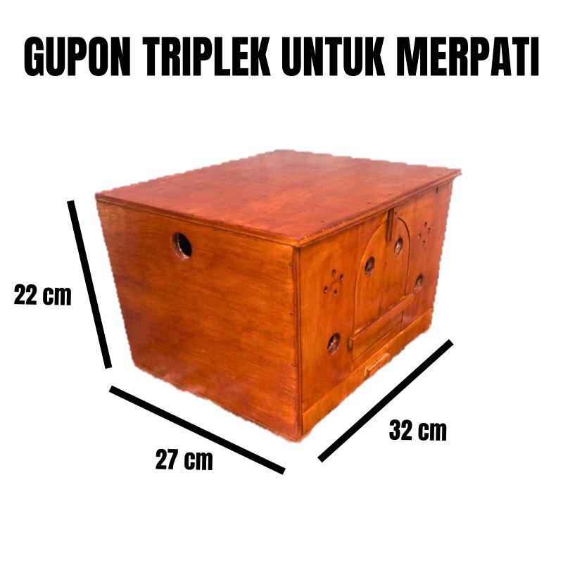 Jual Gupon merpati bahan triplek 9mm,Lantai pijakan ruji bambu | Shopee ...
