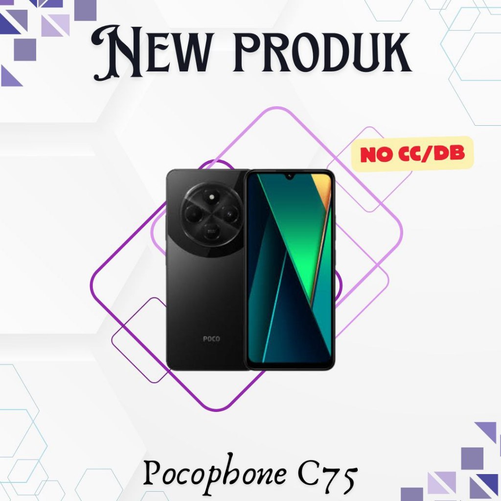 Jual Poco C75 6/128GB Garansi Resmi | Shopee Indonesia