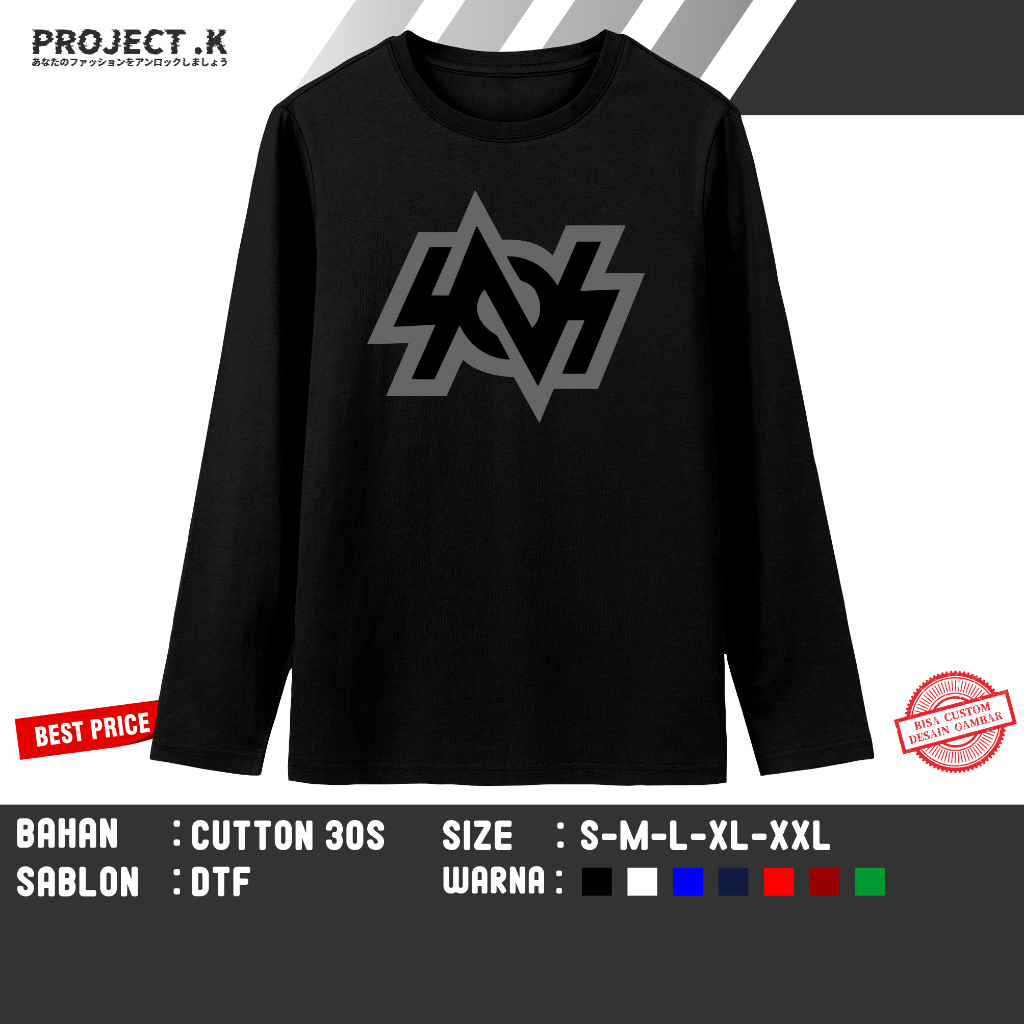 Jual KAOS BAJU DISTRO LENGAN PANJANG SOS WISE ZENLESS ZONE ZERO ...