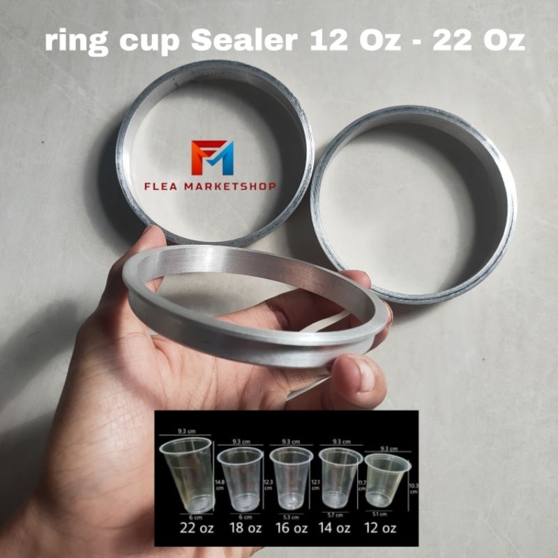 Jual ring cup Sealer 12 Oz - 22 Oz | Shopee Indonesia