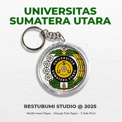 Jual Gantungan Kunci USU | Universitas Sumatera Utara | Shopee Indonesia