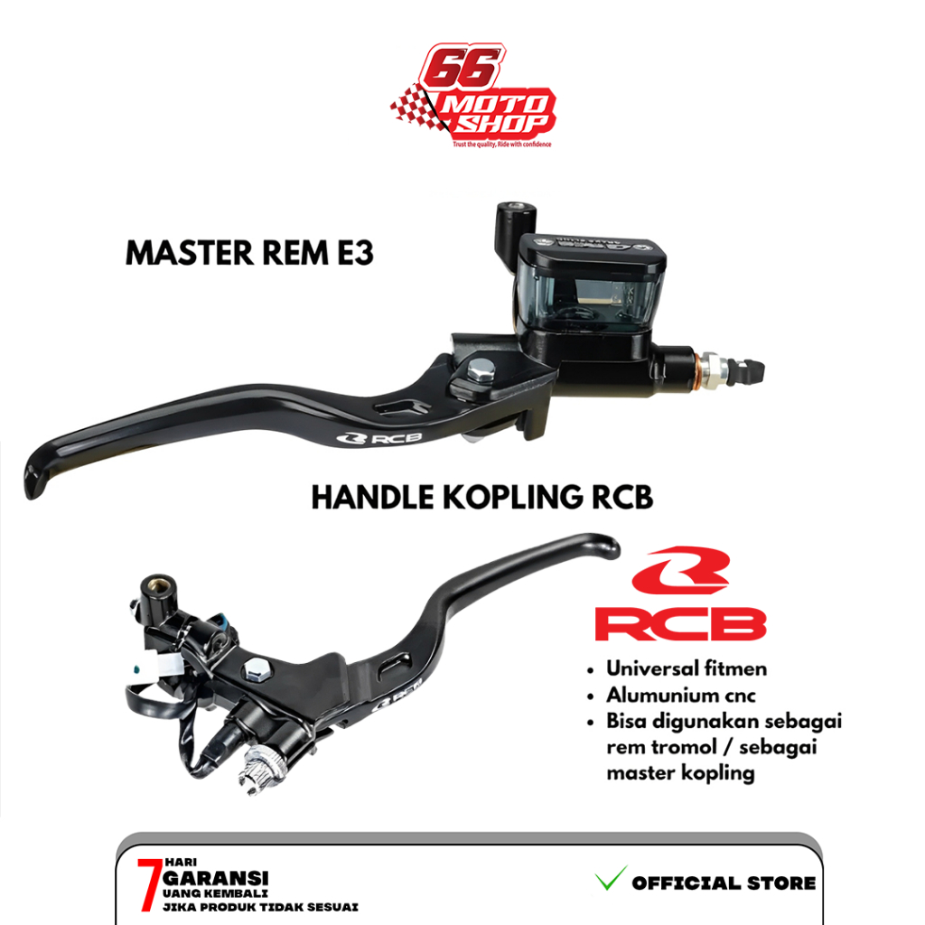 Jual MASTER REM&HANDLE KOPLING/REM RCB E2 ORIGINAL NO KW | Shopee Indonesia