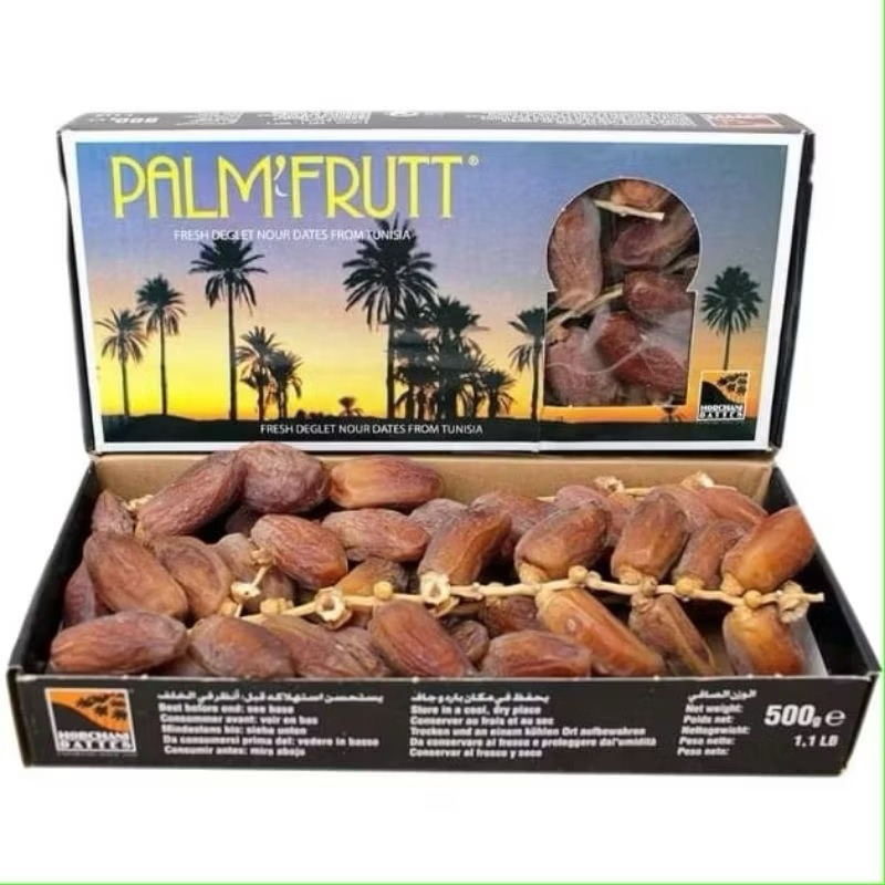 Jual Kurma Tunisia Palm Fruitt 500 Gram Fresh Bagus | Shopee Indonesia