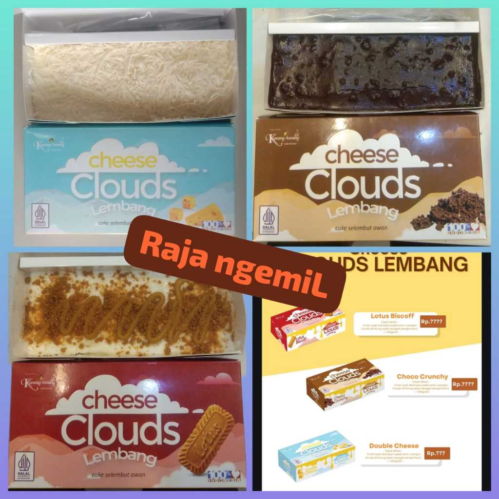 Jual Cheese Clouds Lembang termurah dan ter enak oleh-oleh khas Bandung ...