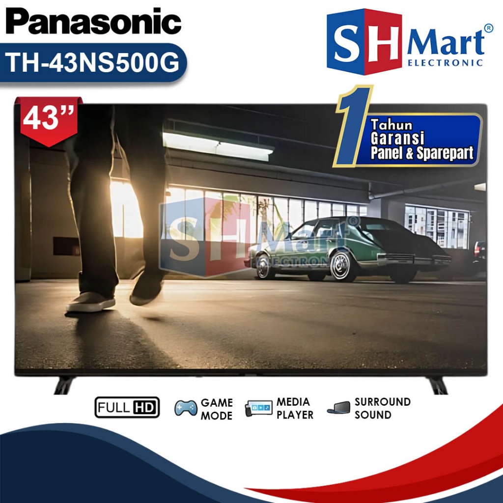 Jual TV PANASONIC 43 INCH TH-43NS500G / 43NS500 SMART ANDROID DIGITAL ...