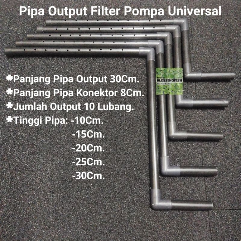 Jual Pipa Output Filter Pompa Universal Panjang 30Cm Pipa Lubang Filter ...