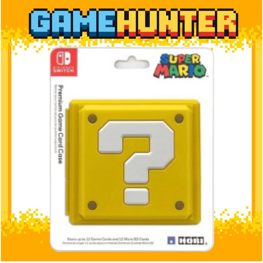 Jual Nintendo Switch Premium Game Card Case Question Block Edition ...