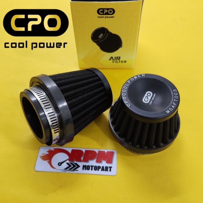 Jual Filter Karburator Filter Udara Karbu CPO Black Hitam Original CPO ...