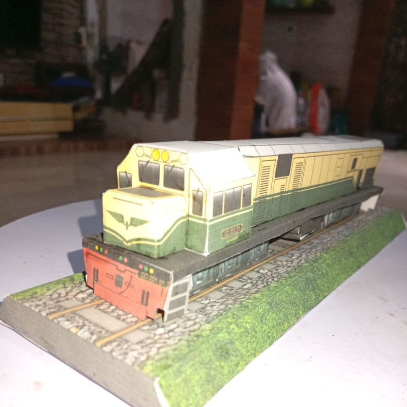 Jual DIY PAPERCRAFT KERETA API CC201 | Shopee Indonesia