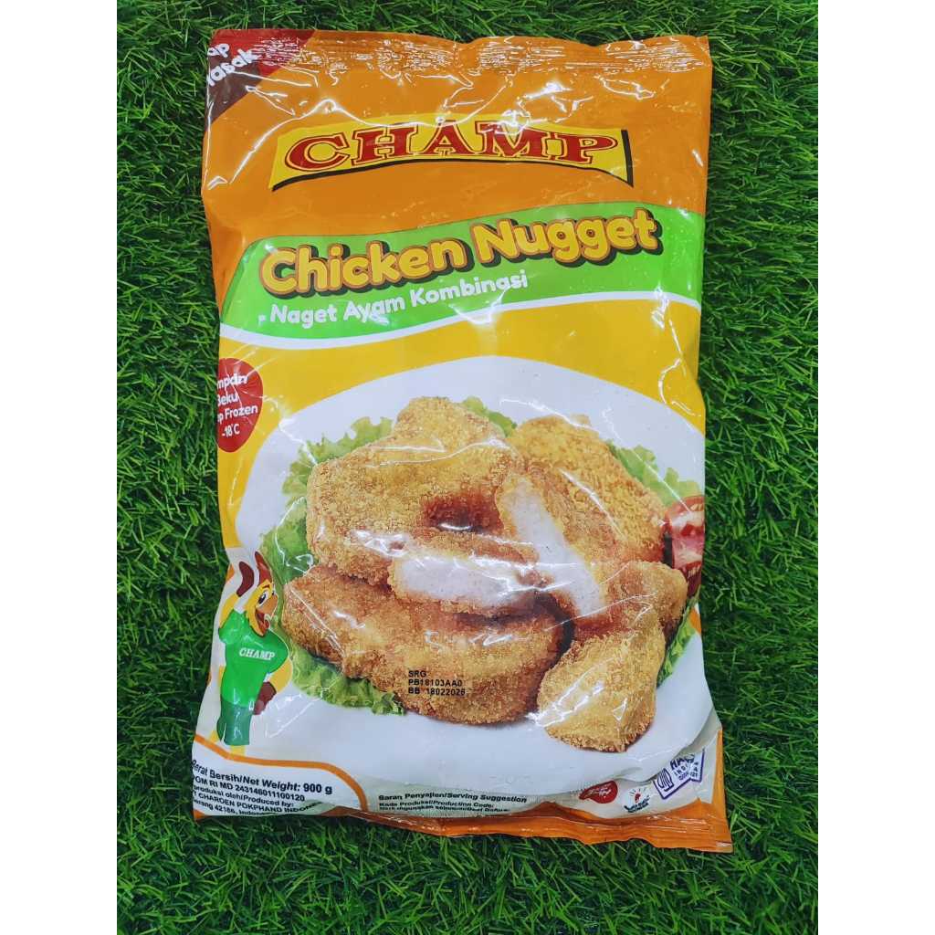 Jual Nugget chicken Champ ayam nuget 900 gram original | Shopee Indonesia