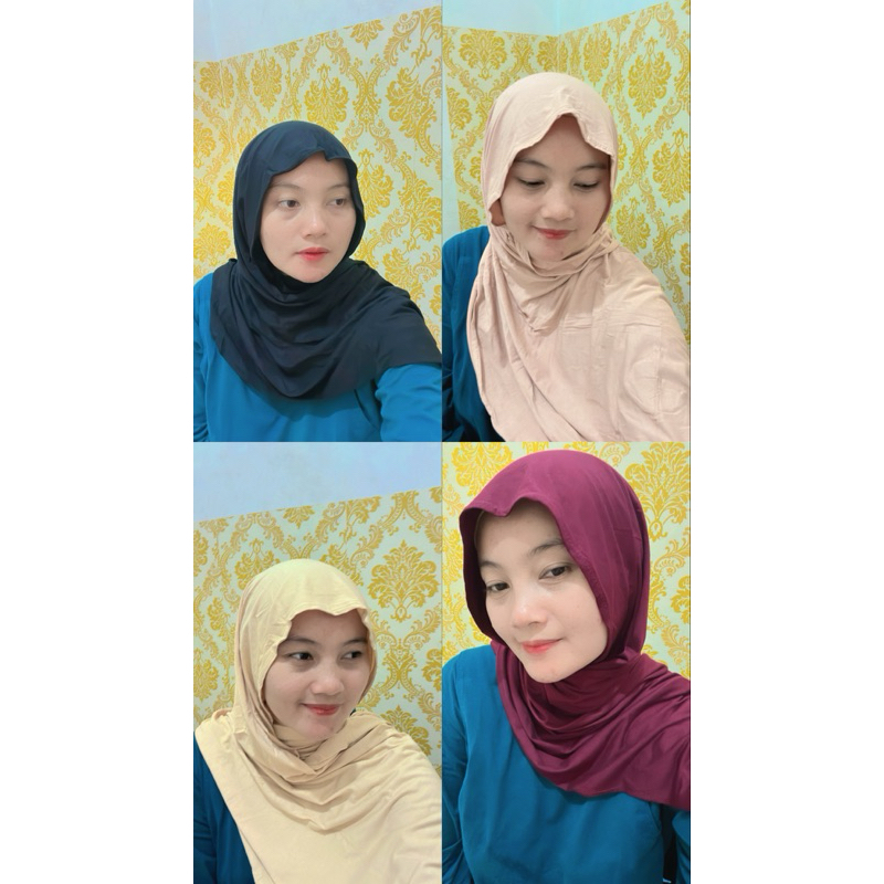 Jual PASHMINA KAOS RAYON / PASHMINA RAYON PREMIUM | Shopee Indonesia