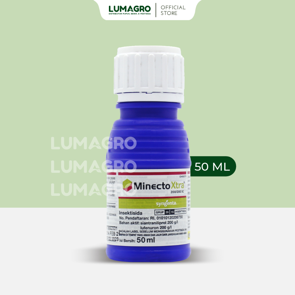 Jual Insektisida Minecto Xtra 200EC 50ml Siantraniliprol Lufenuron ...