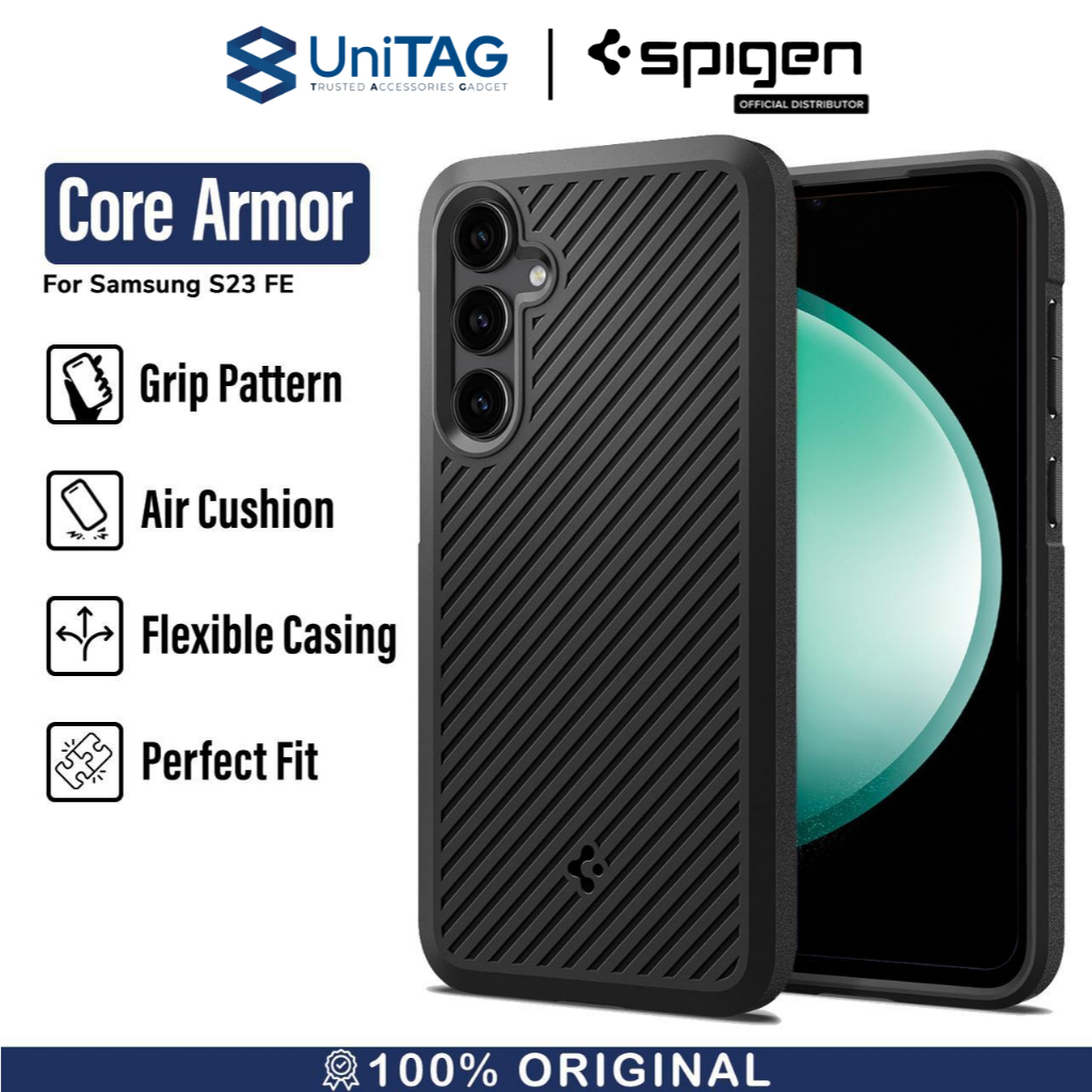 Jual Case Samsung Galaxy S23 FE Spigen Core Armor Matte Soft Casing ...
