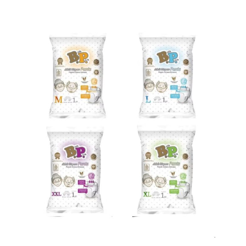 Jual Bulk Pack Adult Diapers Pants / Bp Adult Popok Celana - Isi 1 pcs ...