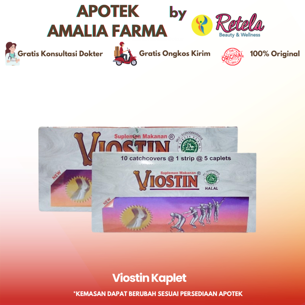 Jual VIOSTIN 1 BOX 50 KAPLET | Shopee Indonesia