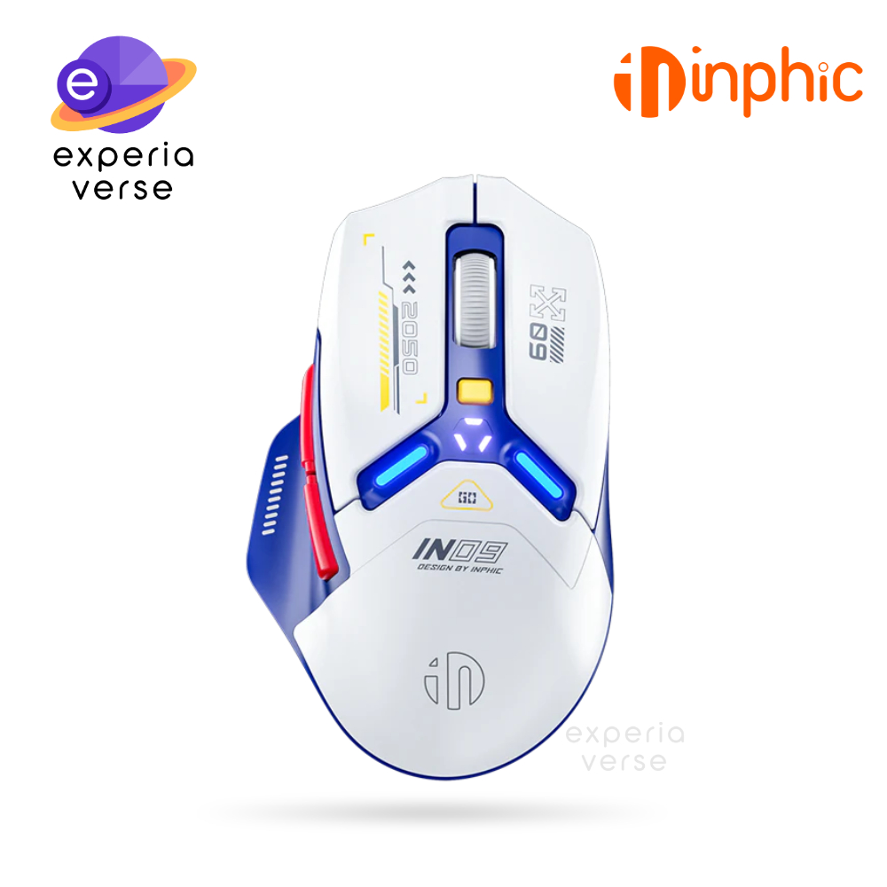 Jual Inphic IN9 Wireless Gaming Mouse Tri Mode Bluetooth, 2.4G Usb ...