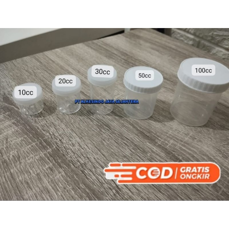 Jual Pot urin pot salep 10cc, 20cc, 30cc, 50cc, 100cc | Shopee Indonesia