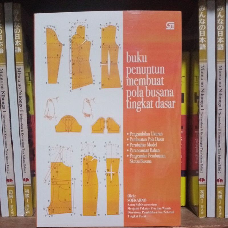 Jual Buku belajar penuntun membuat pola busana tingkat dasar | Shopee Indonesia