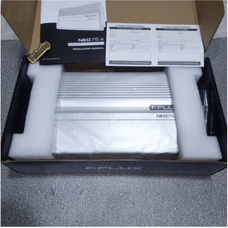 Jual flux NEO 75.4 Power 4 channel NEW | Shopee Indonesia