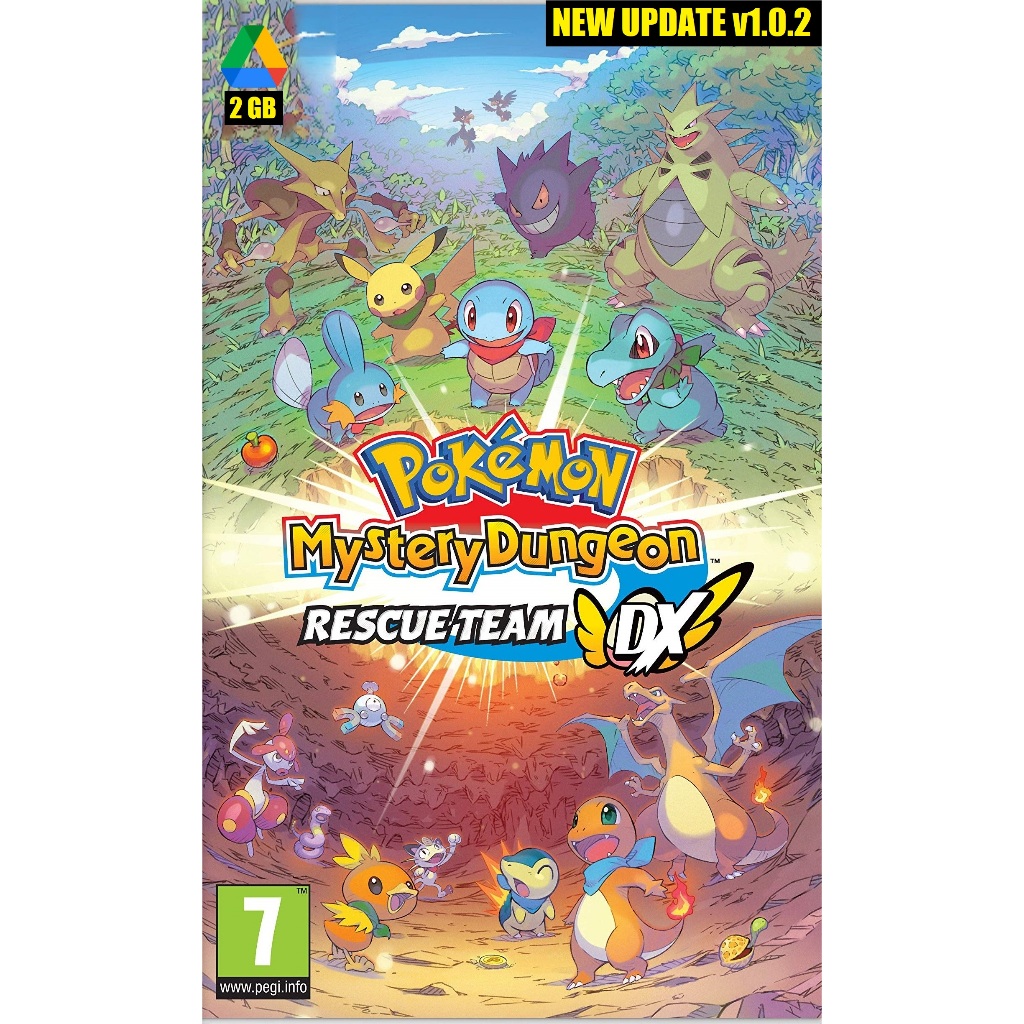 Jual PC Games Pokemon Mystery Dungeon + Emu RyujinX + Update | Shopee ...