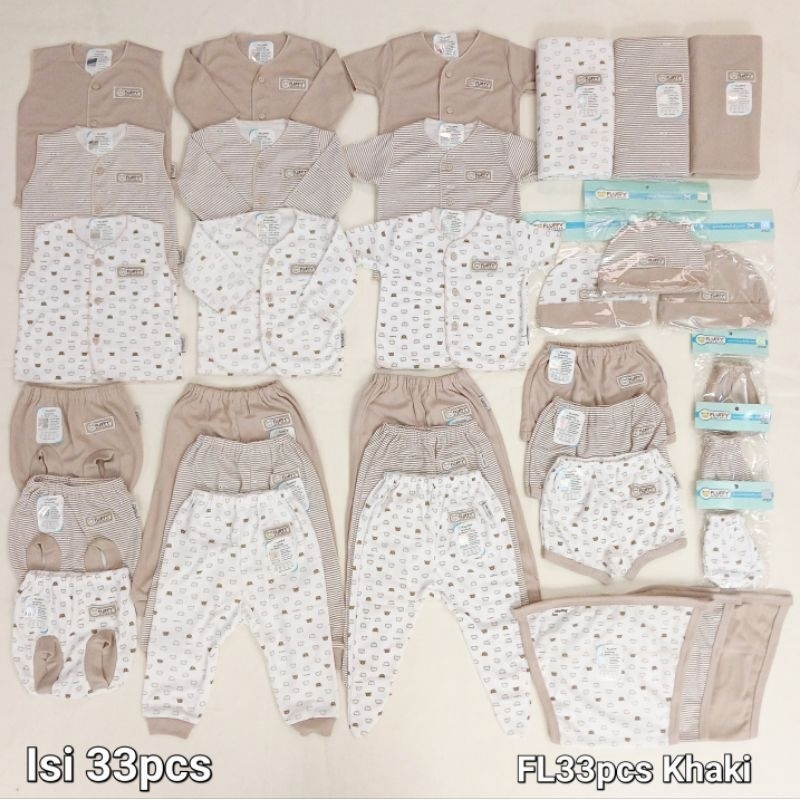 Jual FLUFFY Paket Lengkap Baju Bayi Baru Lahir Size New Born (0-3Bln 3 ...