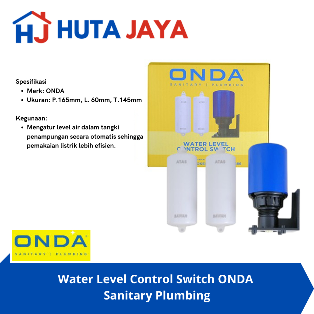 Jual Water Level Control Switch ONDA Sanitary Plumbing : 1pcs | Shopee ...