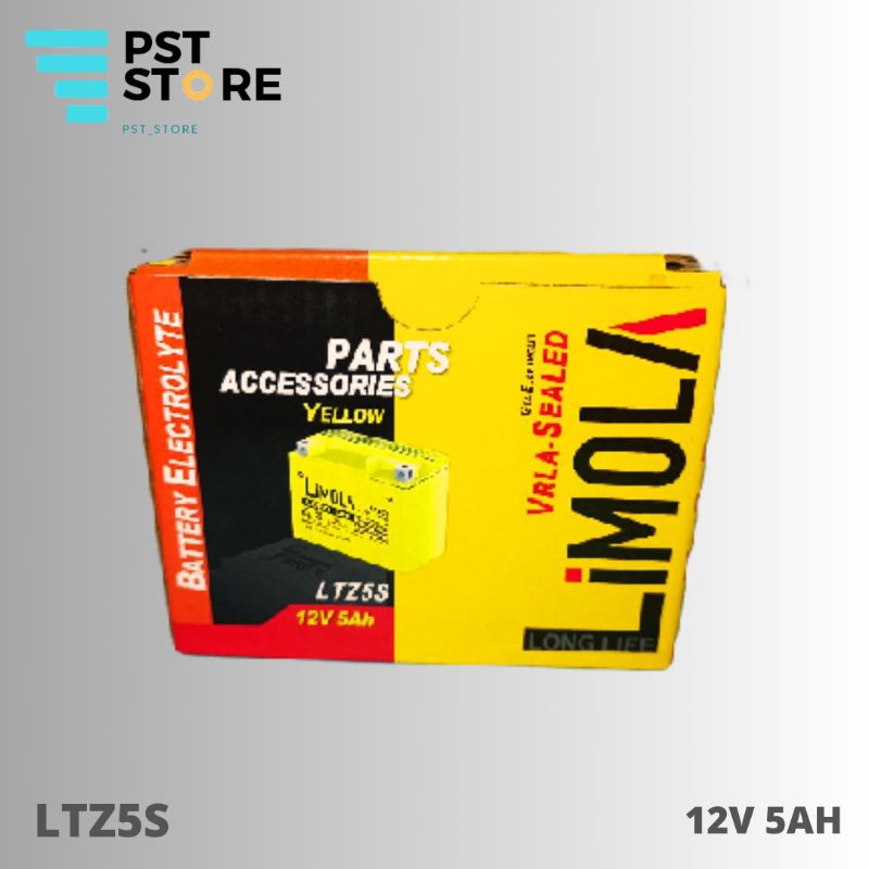Jual Aki Motor Limola LTZ5S 12v 5Ah GEL (BEST QUALITY) | Shopee Indonesia