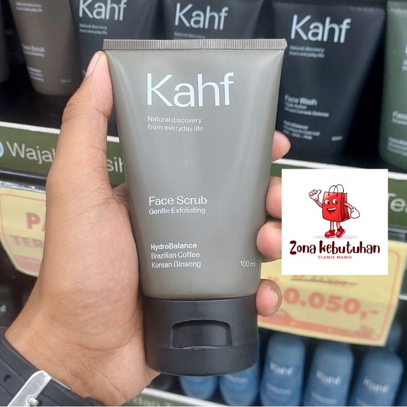 Jual Kahf Face Wash Exfoliating & Dark Spot Scrub 100ml – Eksfoliasi ...