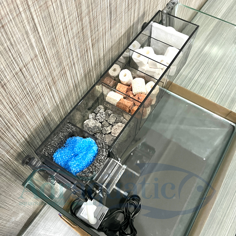 Jual HANG ON FILTER CHAMBER TALANG AQUARIUM TOP FILTER GANTUNG AKUARIUM ...