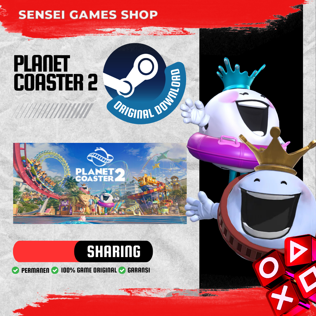 Jual [BONUS STEAM KEY] Planet Coaster 2 (Sharing With Planet Coaster ...
