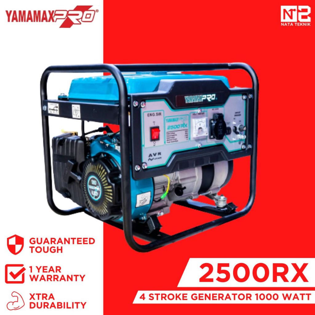 Jual YAMAMAX-PRO 2500RX Genset Bensin / Generator Listrik 1000 Watt Yamamax Pro 2500 RX | Shopee ...