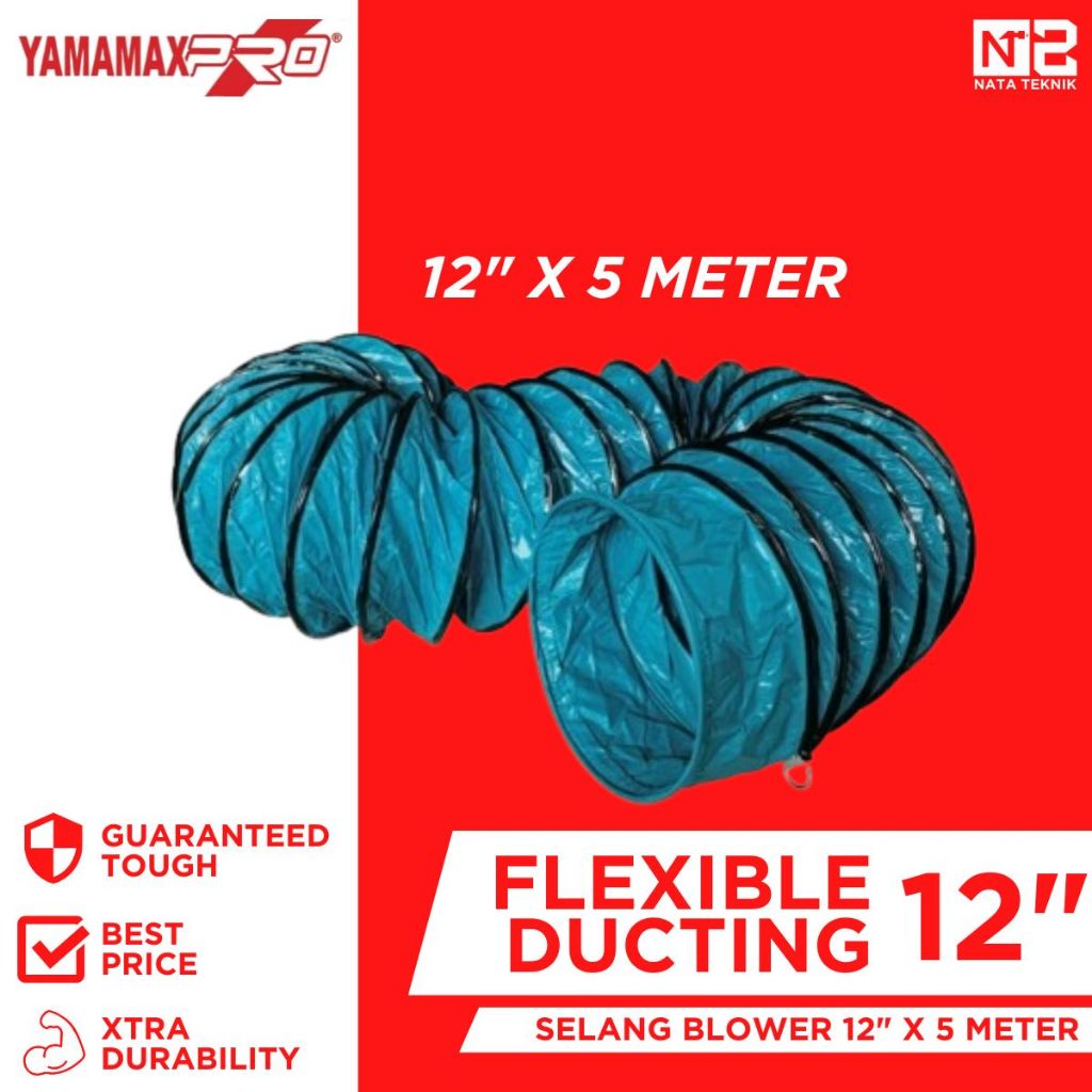 Jual YAMAMAX-PRO Selang Blower Flexible Ducting 12" x 5 Meter For ...