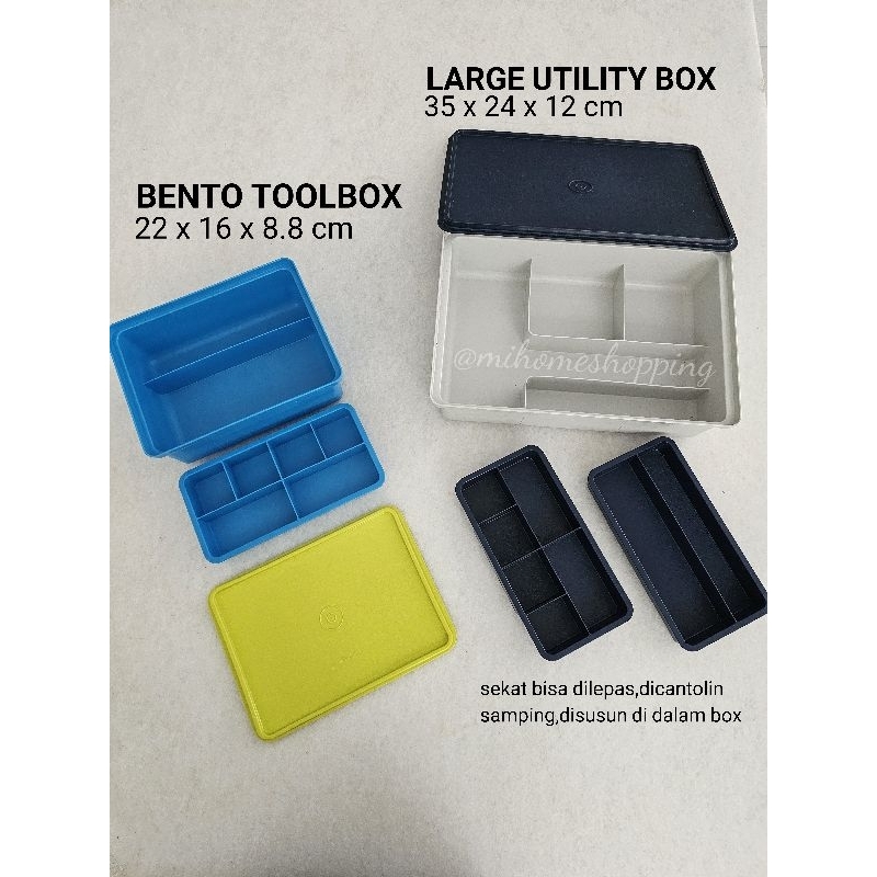 Jual BENTO TOOLBOX TUPPERWARE | Shopee Indonesia