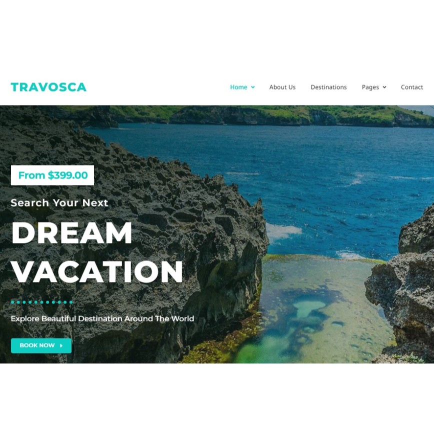Jual Travosca - Travel Elementor Template Kit Wordpress | Shopee Indonesia
