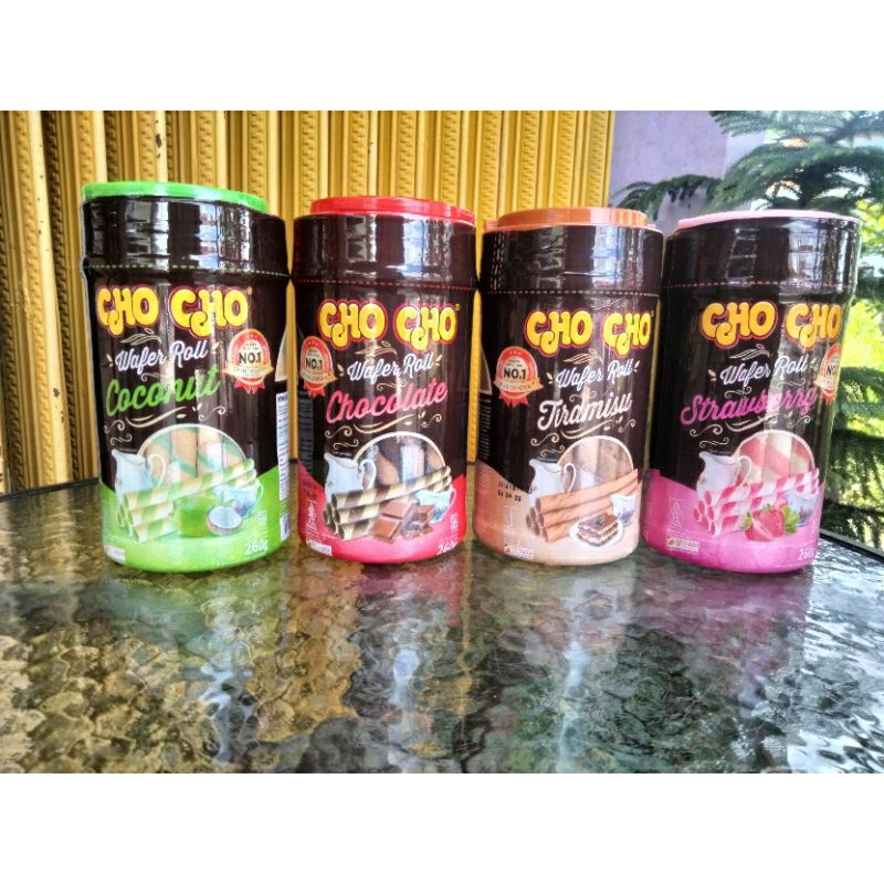 Jual CHO CHO WAFER ROLL 4 RASA | Shopee Indonesia