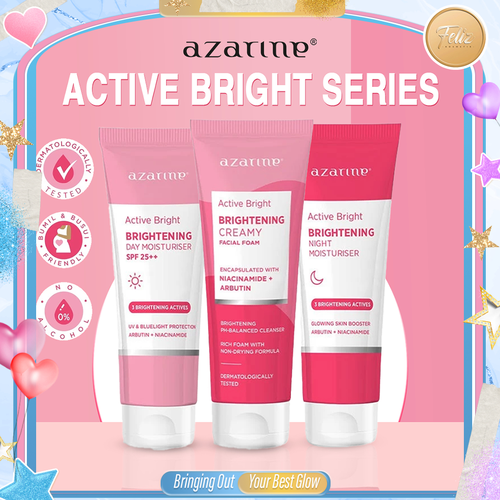 Jual * FELIZ * AZARINE Active Bright | Shopee Indonesia