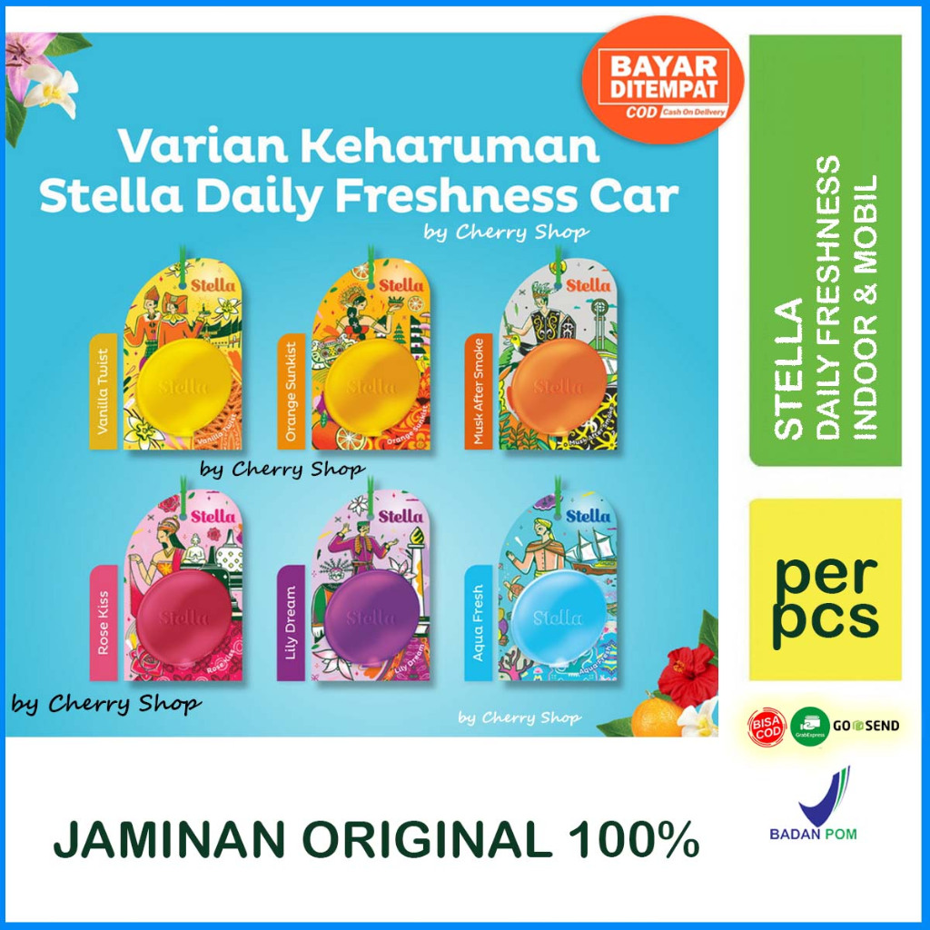 Jual Stella Daily Freshness Car and Indoor Musk Aftersmoke | Aqua Fresh ...