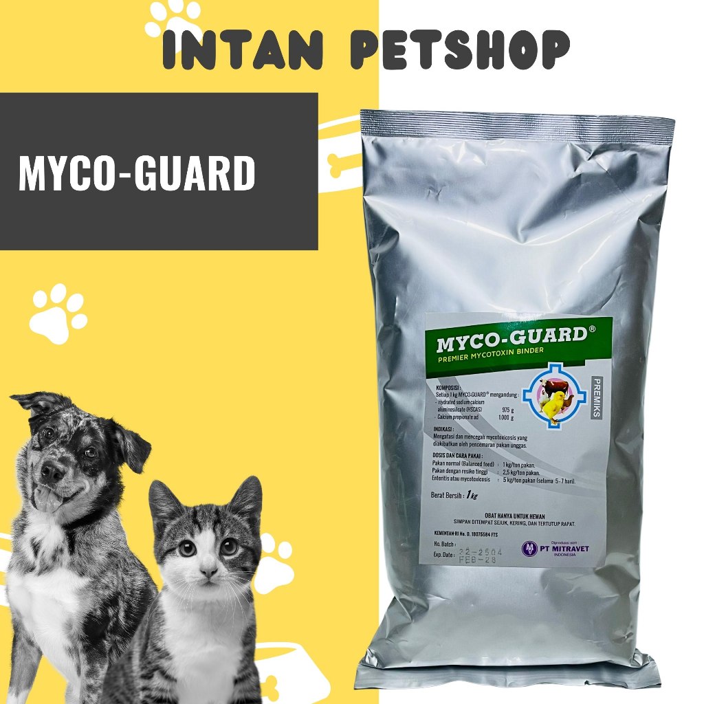 Jual MYCO-GUARD 1 KG MITRAVET - Mycoguard Anti Toxin Binder Freetox ...