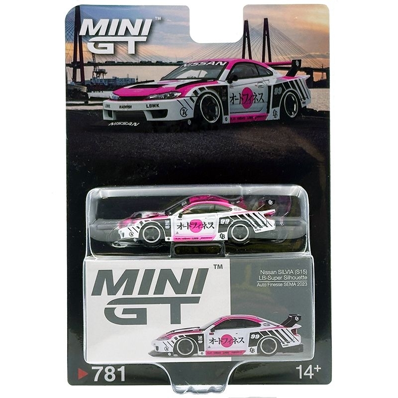 Jual Mini GT 781 Mijo - Nissan LB-Super Silhouette S15 SILVIA Auto ...