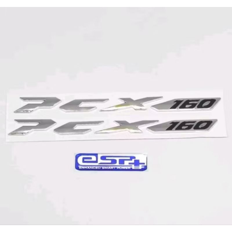 Jual Emblem PCX 160 Warna Silver dan Emas untuk Pcx 150 dan 160.Ukuran ...