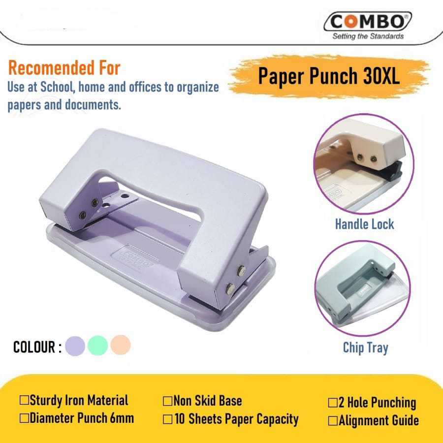 Jual Pembolong Kertas Kecil / Pelubang Kertas / Paper Punch 30XL Neo ...