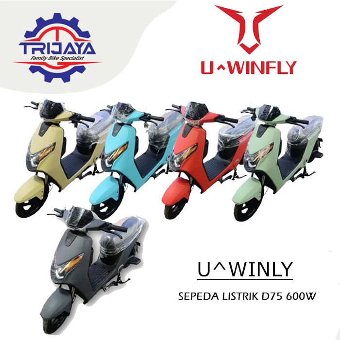 Jual UWINFLY D75 Sepeda Listrik 600 Watt | Shopee Indonesia