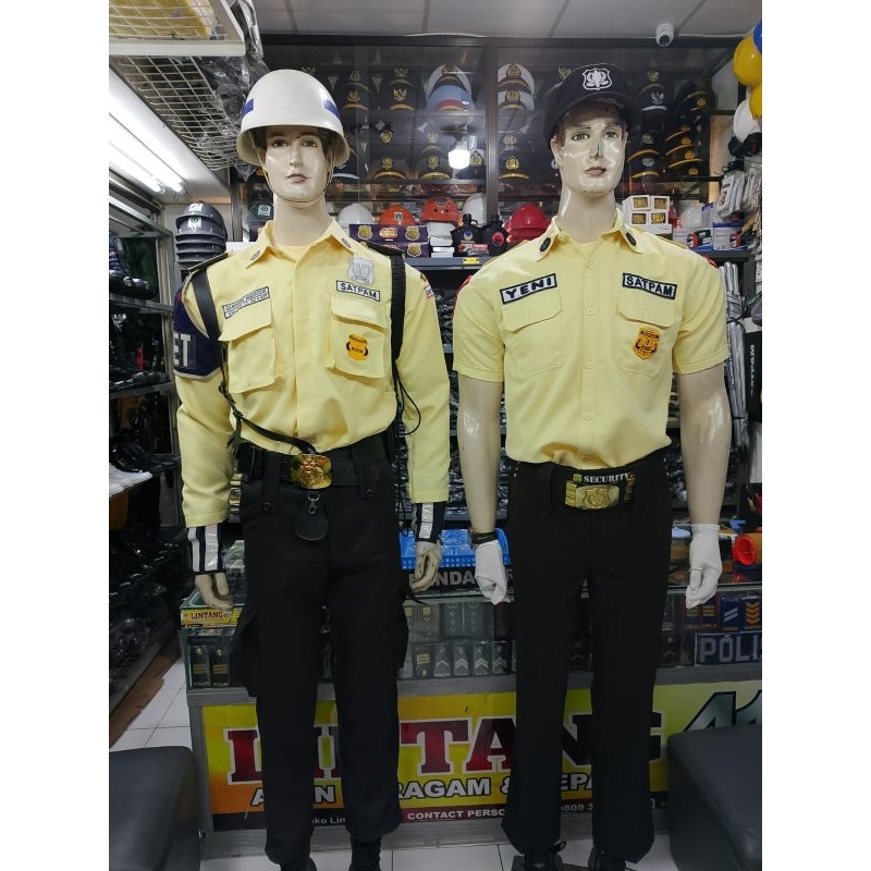 Jual SETELAN SERAGAM PDH DAN PDL KREM SERAGAM SATPAM PDH SERAGAM SATPAM PDL - M | Shopee Indonesia