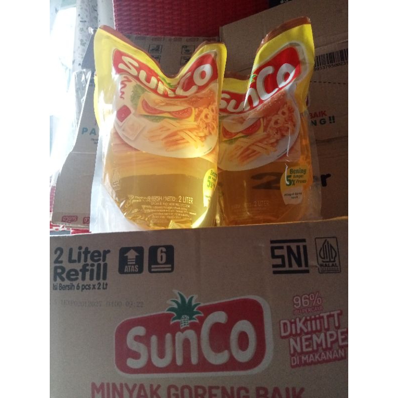 Jual minyak Sunco 2 Lt PROMO + hadiah souvenir cantik. | Shopee Indonesia
