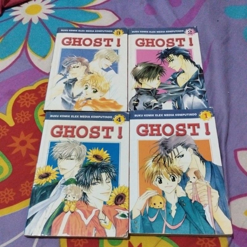 Jual Komik ghost cabutan nomor 1 dann set 1-4 / shuri shiozu / shonen ...