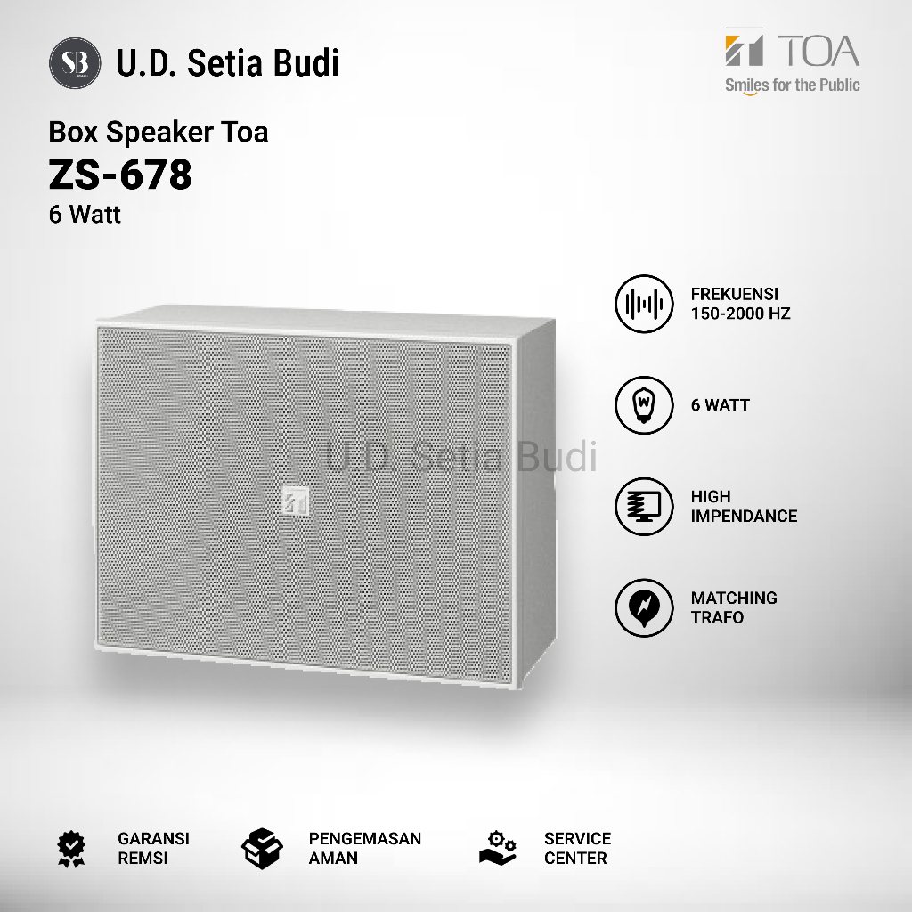 Jual TOA Box Speaker ZS-678 Asli dan Bergaransi | Shopee Indonesia